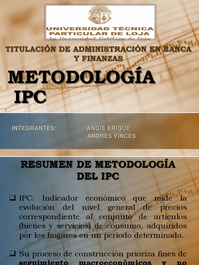 Ipc Ecuador | PDF | Índice de precios al consumidor | Precios