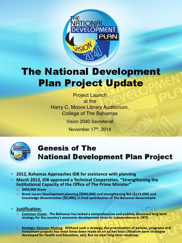 NDP Vision 2040 Overview and Launch | PDF | Business