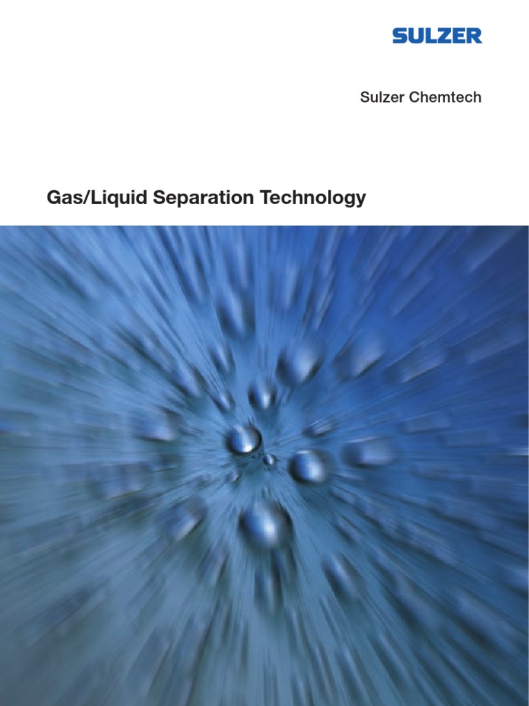 Gas Liquid Separation Technology | PDF