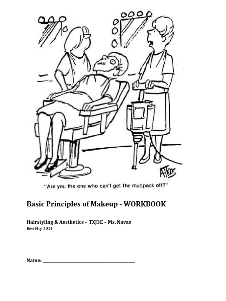 Basic Principles of Makeup Work Book 1 | PDF | Cosmetics | Beauty