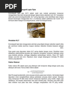 Prinsip Kerja KLT (Kromatografi Lapis Tipis) | PDF | Sains & Matematika