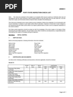 Rightship Inspection Checklist | PDF | Ships | Ventilation (Architecture)