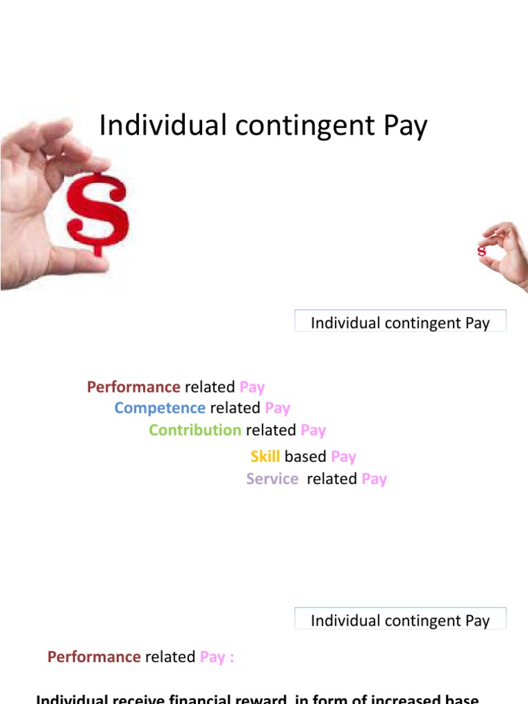 Individual Contingent Pay | Employment | Business