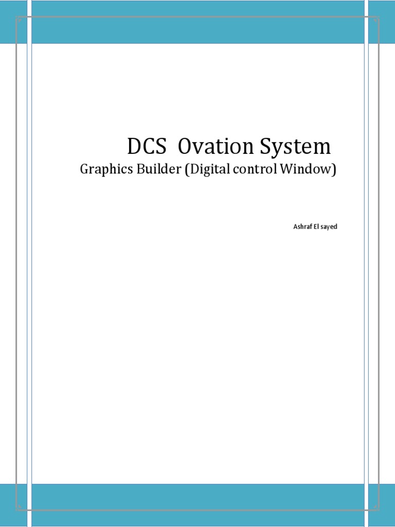 DCS Ovation System Control Window Guide | PDF | Computers