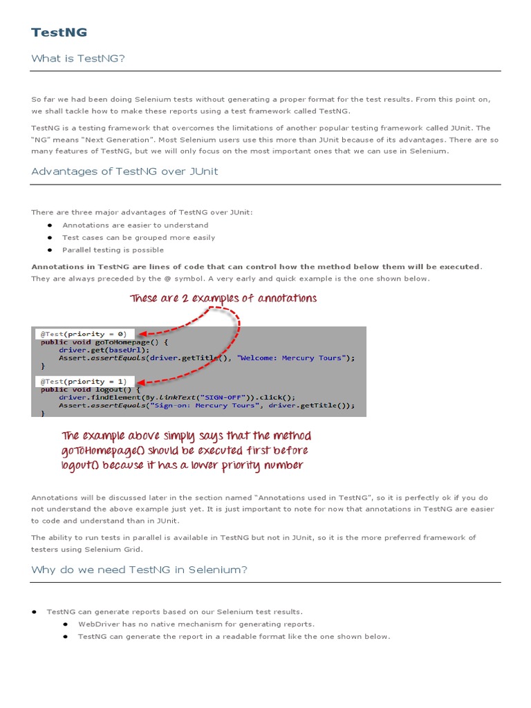 Article10 Testng V1 Pdf Parameter Computer Programming Library Computing
