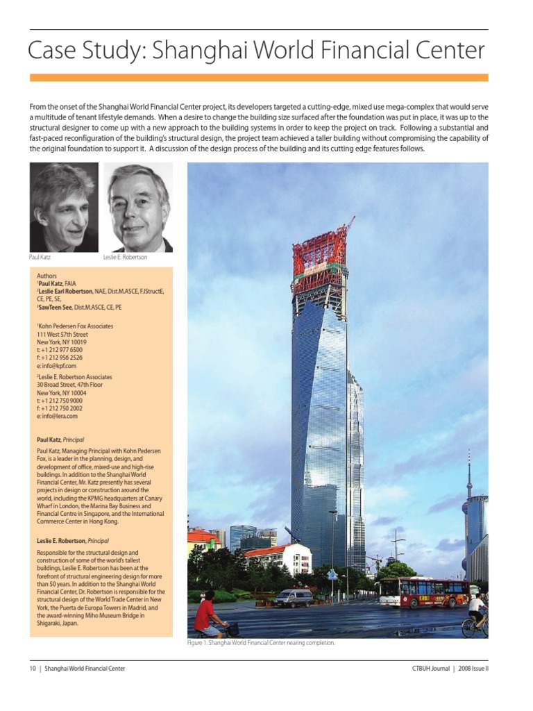 Shanghai World Financial Center Construction