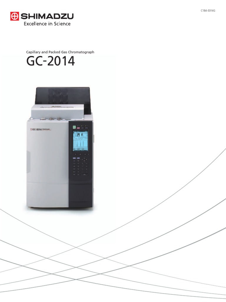 Shimadzu GC 2014 | PDF | Gas Chromatography | Chromatography