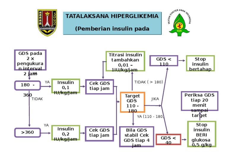 Alogaritma Tatalaksana Hiperglikemia | PDF