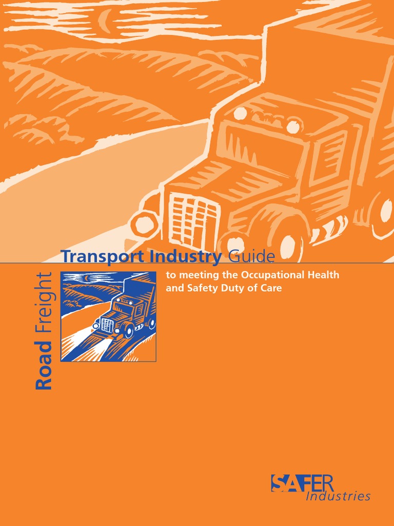 Road Transport Industry Guide | PDF | Occupational Safety And Health ...