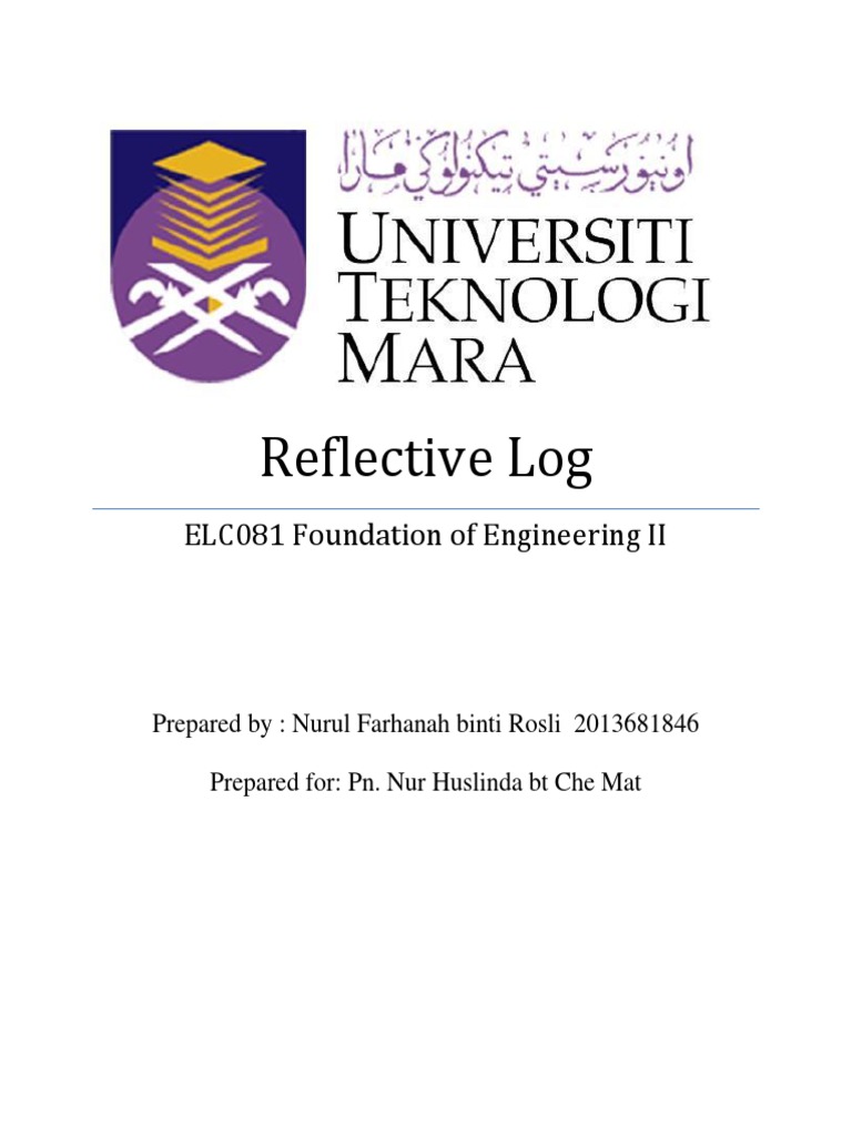 Reflective Log | PDF