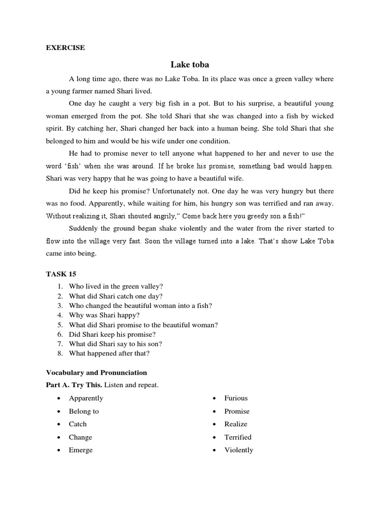 Soal 3 (The Legend of The Rice Paddy) | PDF