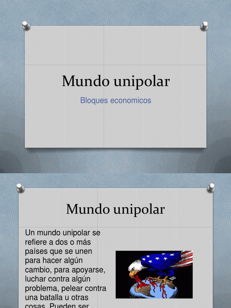 Mundo Unipolar | PDF | Políticas globales | Relaciones internacionales