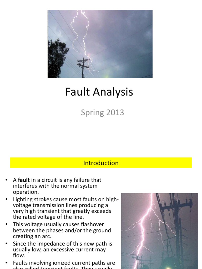 Symmetrical Fault Analysis | PDF