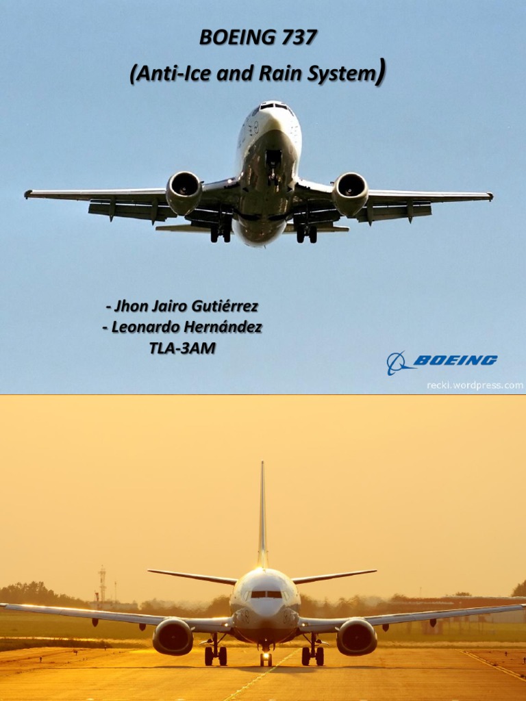 Boeing 737 Anti-Ice System Overview | PDF