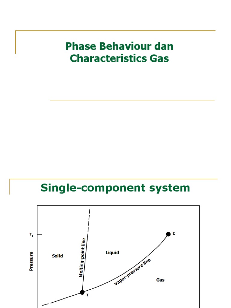 Phase Behaviour Dan Characteristics Gas | PDF | Petroleum Reservoir ...