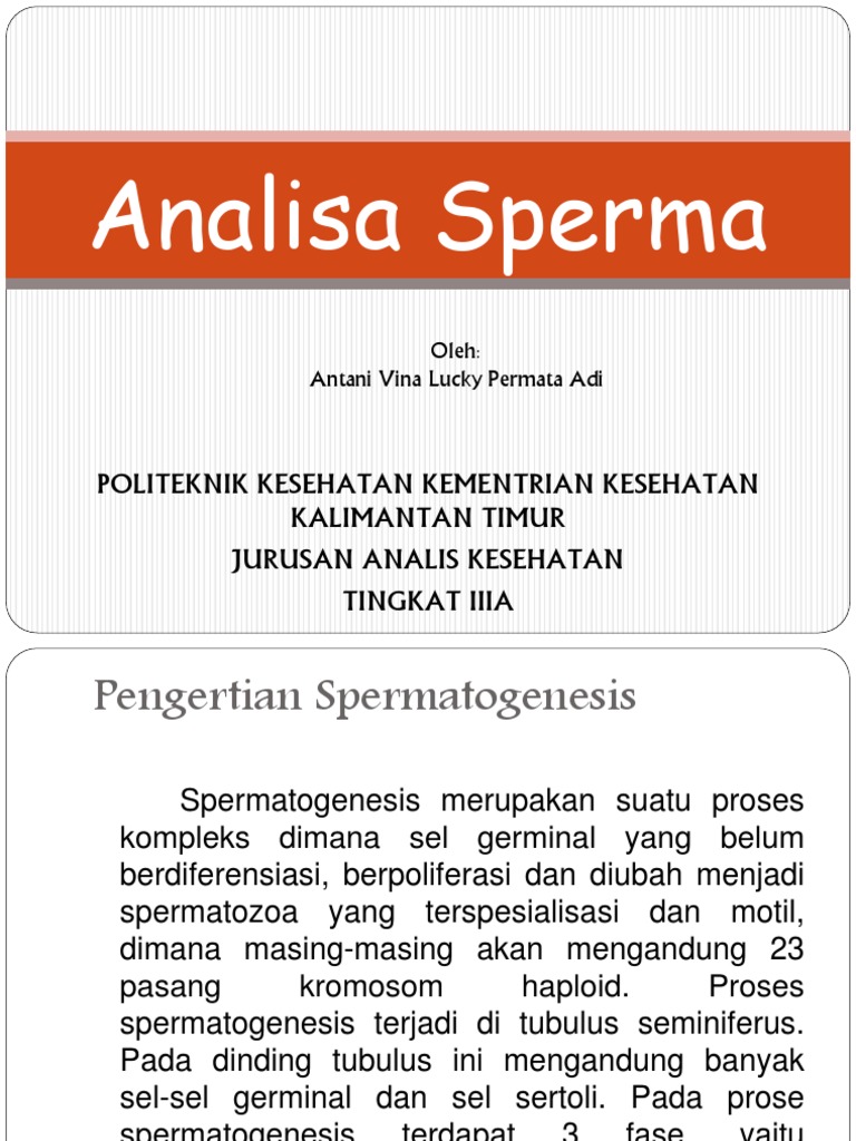 Analisa Sperma | PDF