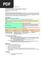 Detailed Lesson Plan | PDF | Forms Of Energy | Potential Energy