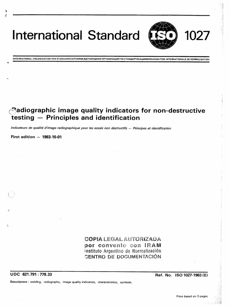 Iso 1027 | PDF