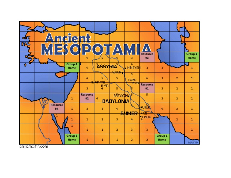 Board Game - Mesopotamia | PDF