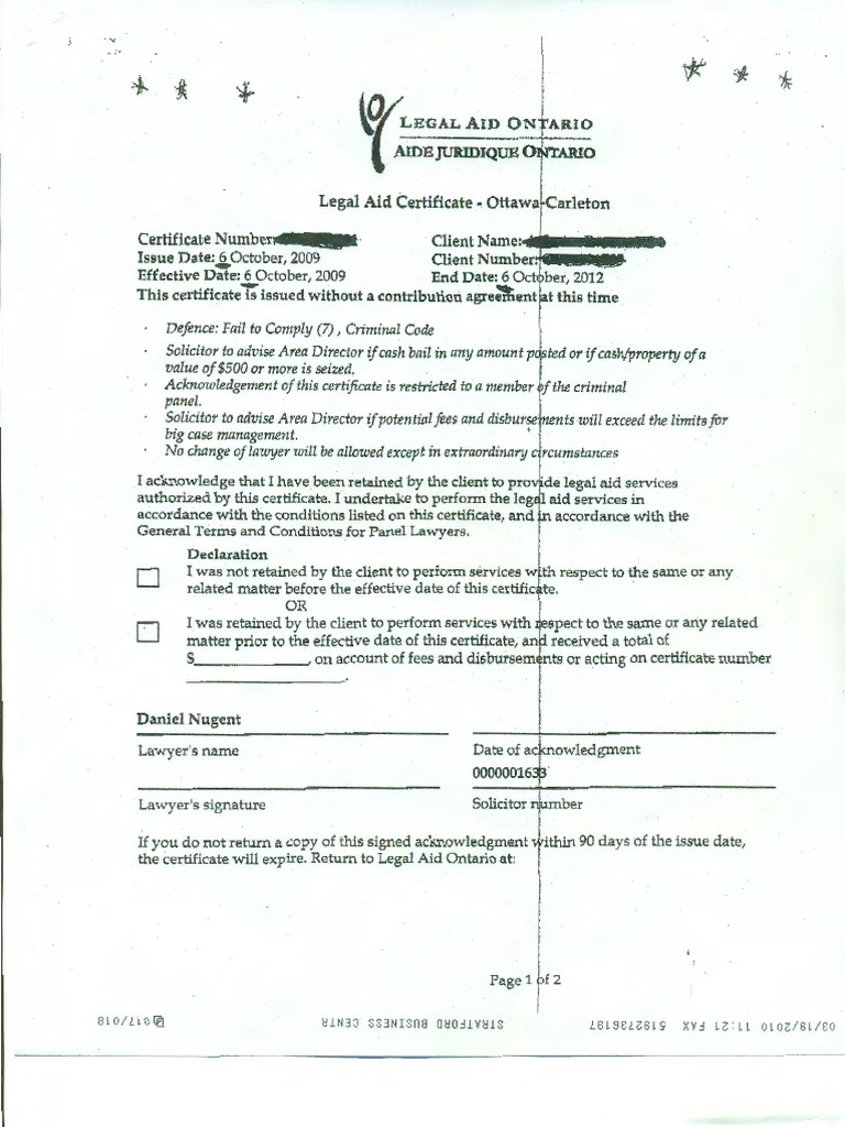 Canada Court Transcript | PDF | Complaint | Lawyer