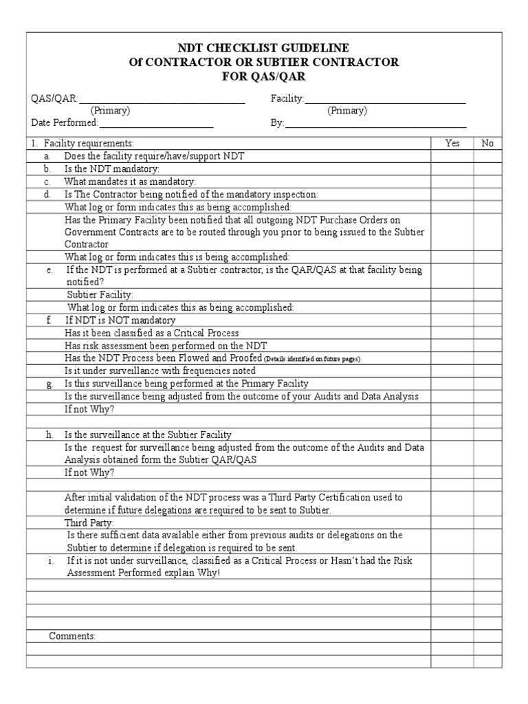 NDT List | PDF | Nondestructive Testing | Calibration