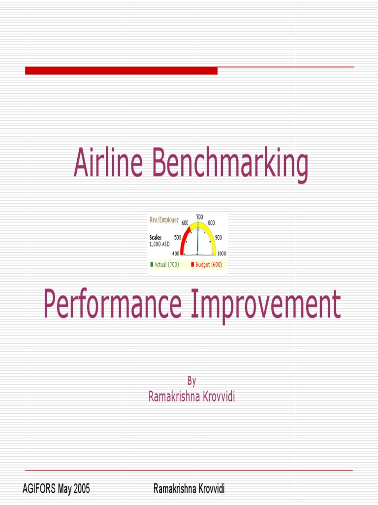 Airline XX Benchmarking Insights | PDF | Benchmarking | Airlines