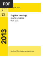 2024 Key Stage 2 English Reading Test Marks | PDF