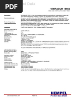 Hempel Product Data Sheet | PDF | Varnish | Paint