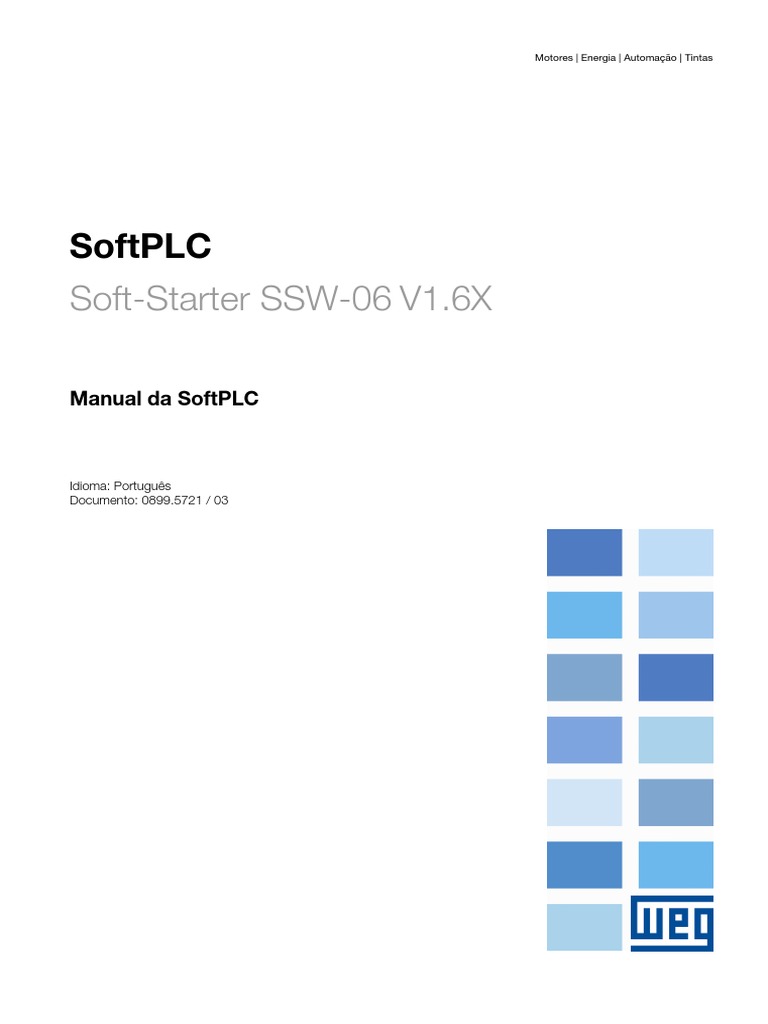 WEG - Soft PLC - Ssw-06-Manual-Da-Softplc | PDF | Controlador lógico programável | Armazenamento ...