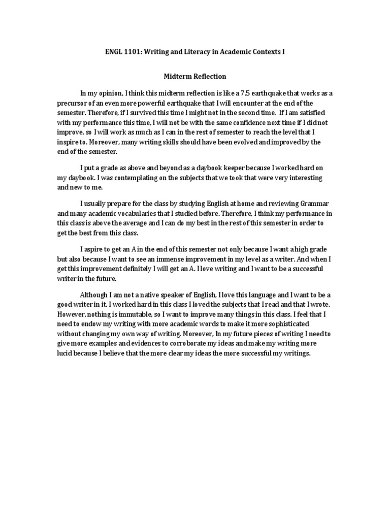 Engl 1101 | PDF | Language Arts & Discipline