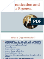 Communication Process | PDF | Nonverbal Communication | Communication