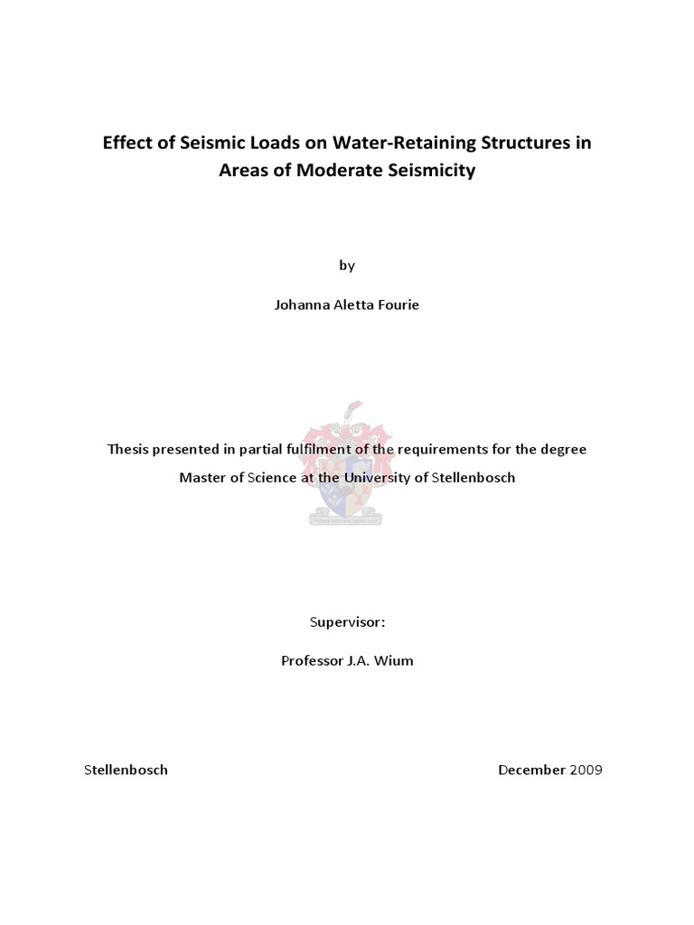 Circular Tanks Seismic Design | PDF | Structural Load | Bending