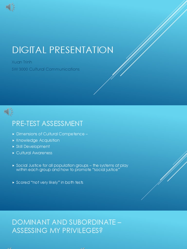 Digital Presentation Powerpoint | PDF | Empowerment | Communication