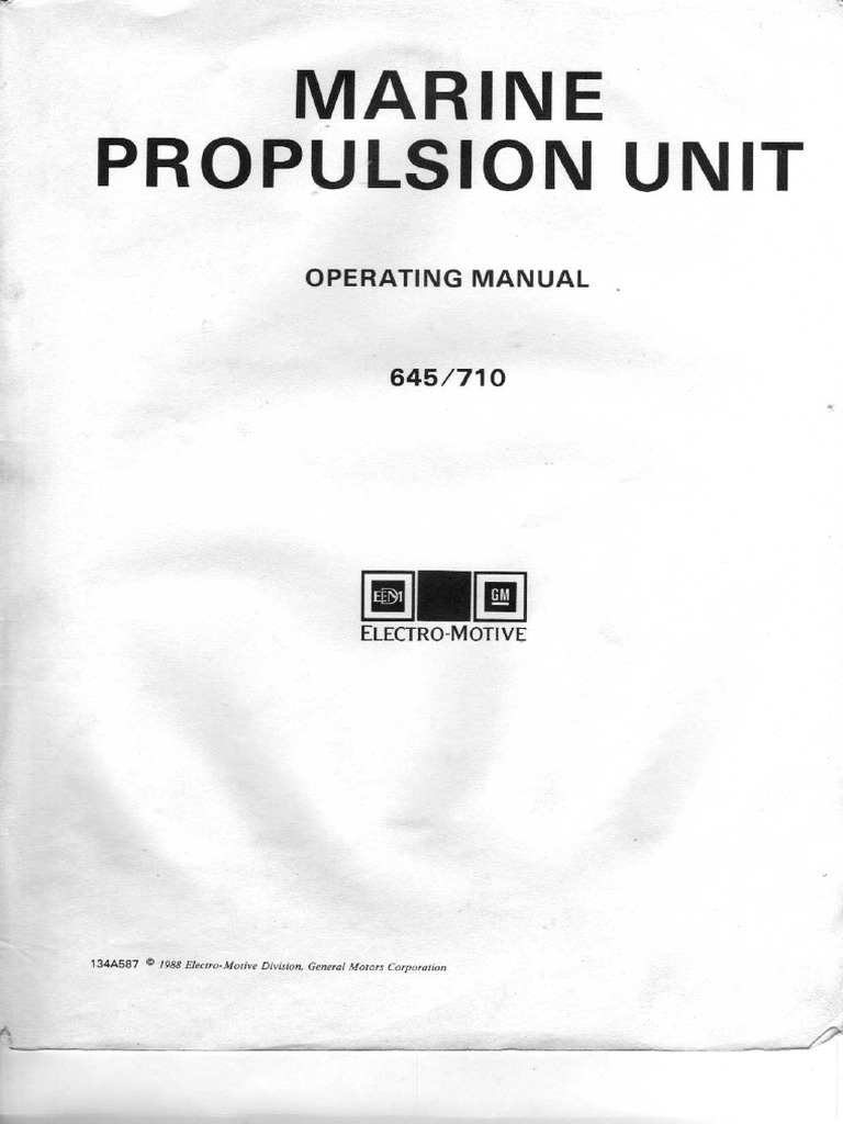 Operating Manual EMD