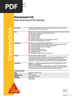 Sika Plastiment | PDF