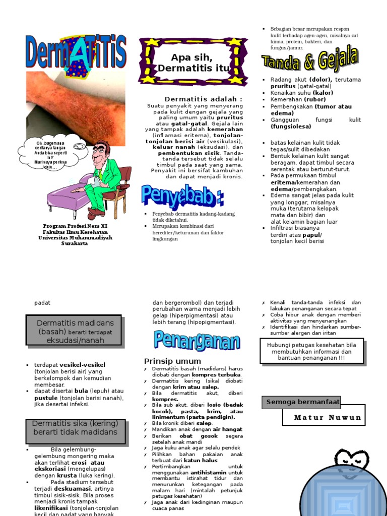 Leaflet Dermatitis | PDF