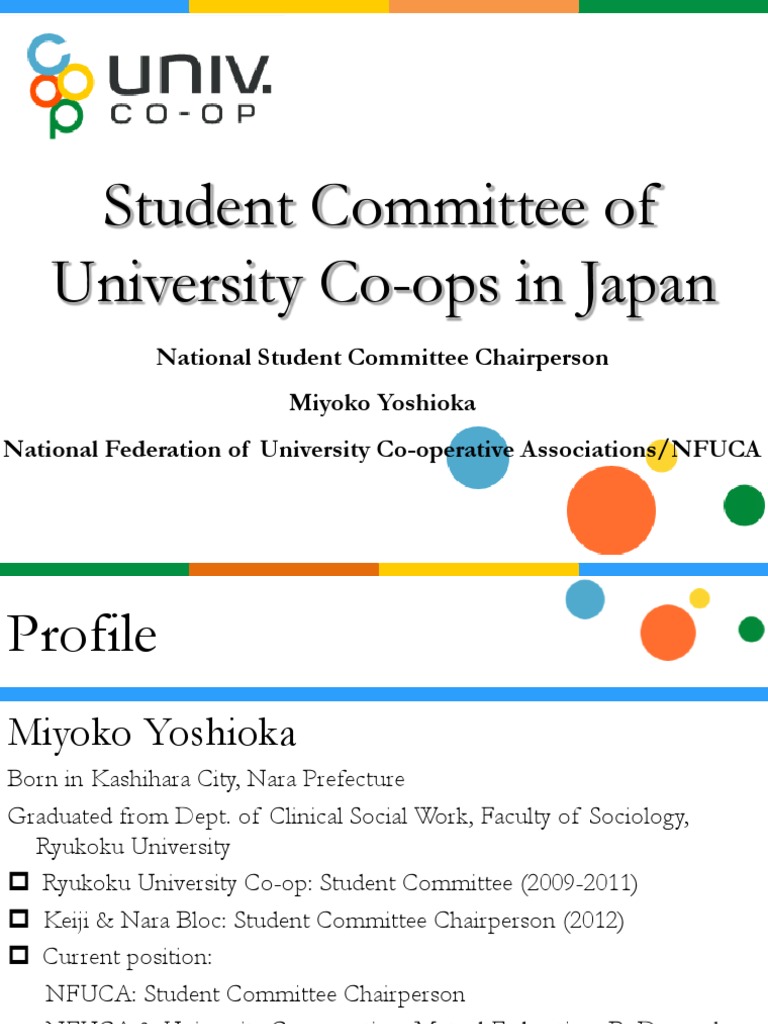 University Co-op Student Committee Overview | PDF | Cooperative | Cognition