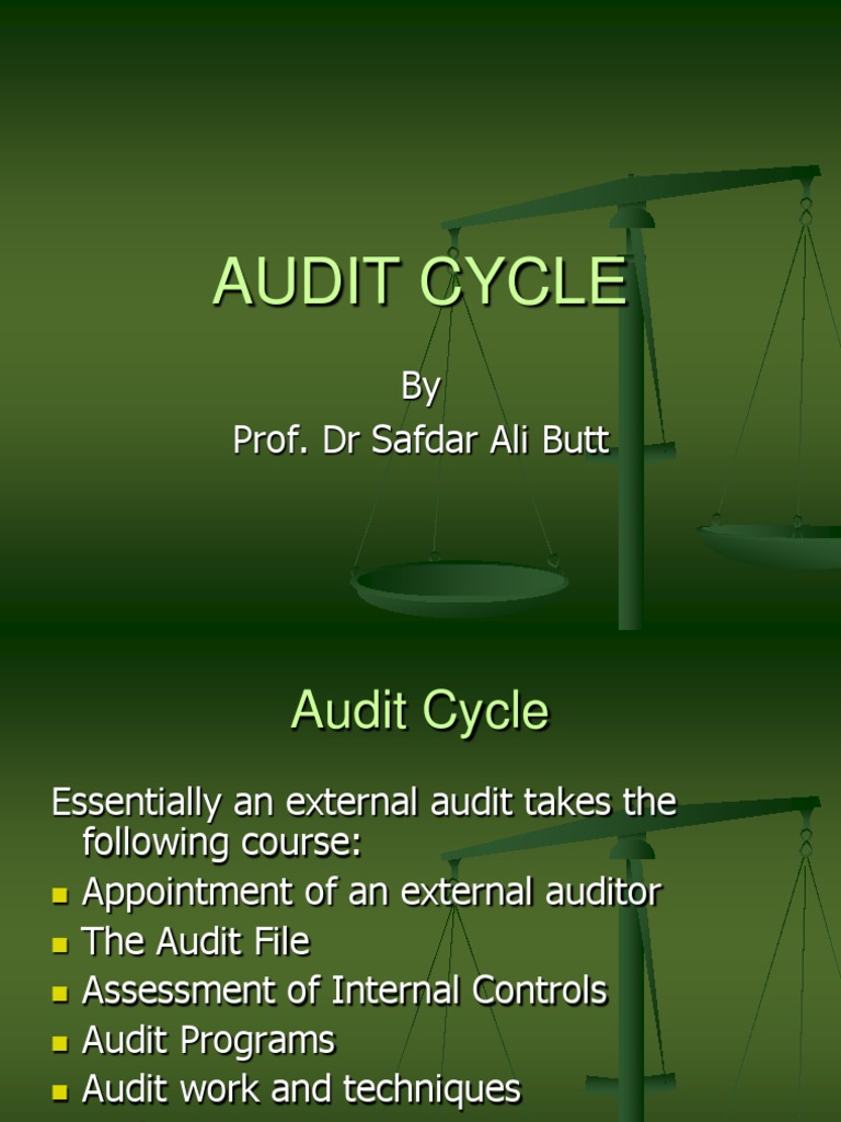 4 Audit Cycle | Download Free PDF | Internal Control | Audit Committee