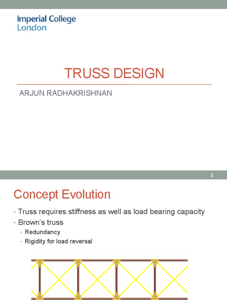 Bridge Truss | PDF | Truss | Stress (Mechanics)