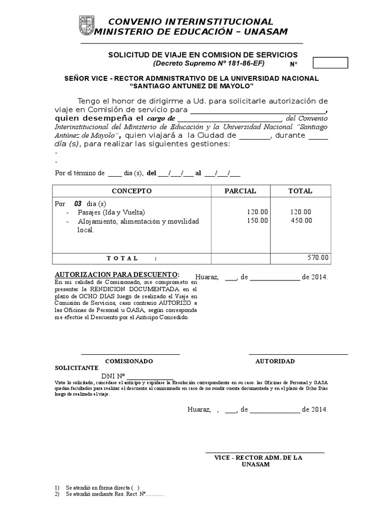 Formato de Planilla de Pasajes | PDF