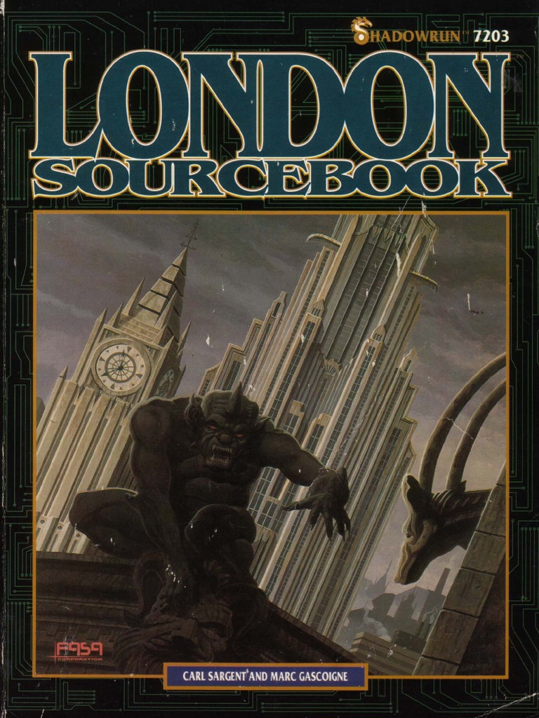 Shadowrun 2E 7203 London Sourcebook