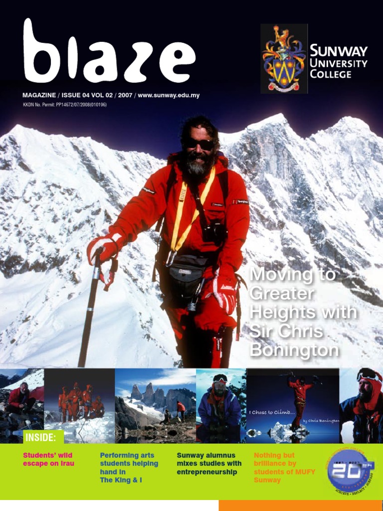 Blaze Magazine VOL 02 ISSUE 04 | PDF | Mount Everest | Mountaineering