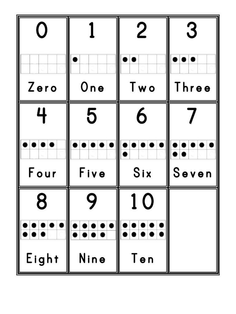 Number Tiles | PDF