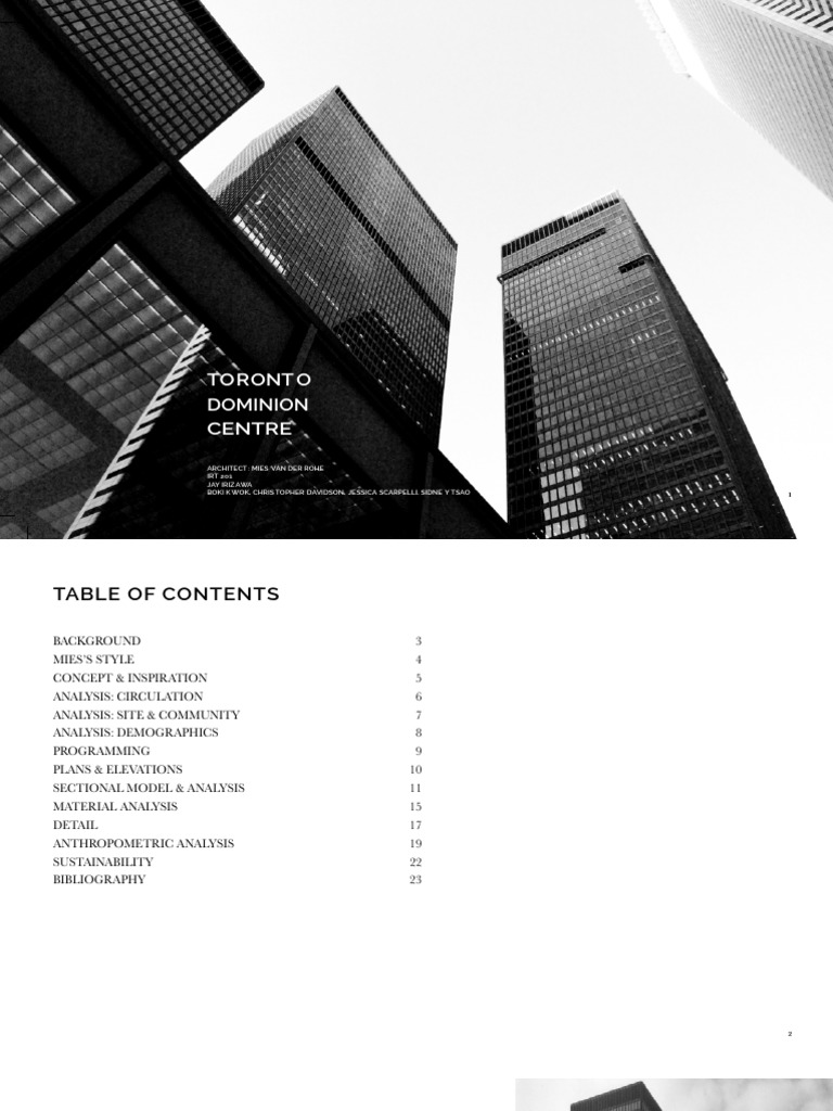 Td Centre Project Final2 Pdf Building Engineering Science
