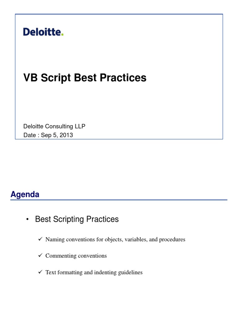 VB Script Coding Conventions | PDF | Subroutine | Variable (Computer Science)