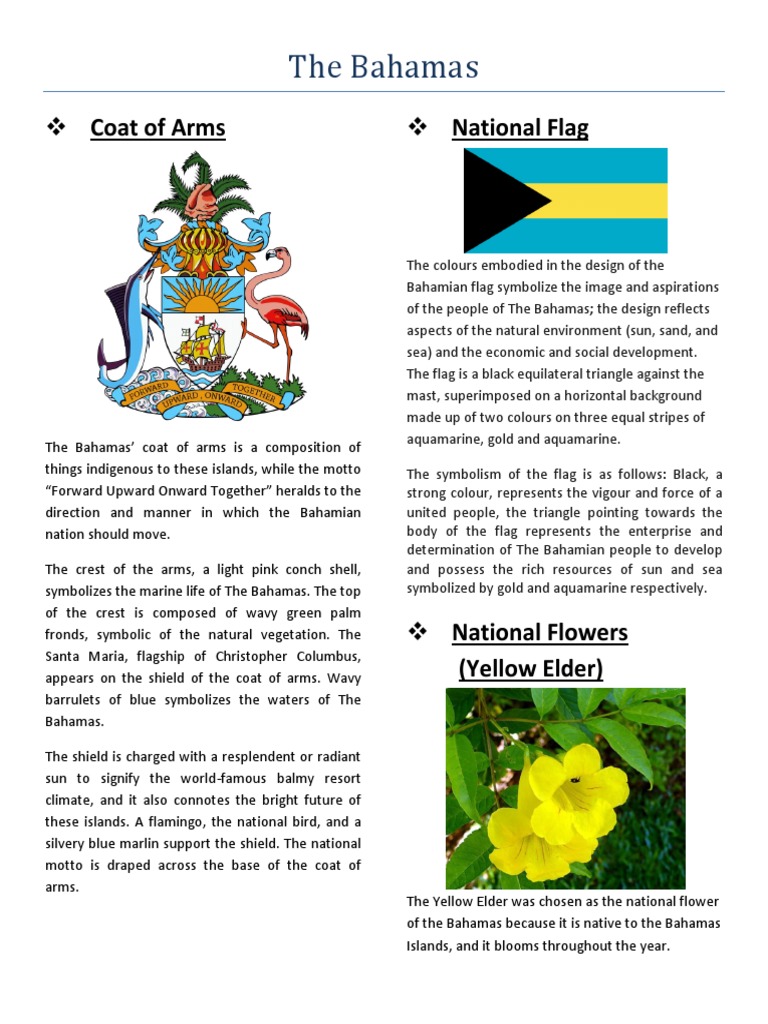 National Symbols of The Bahamas | PDF | The Bahamas | Barbados