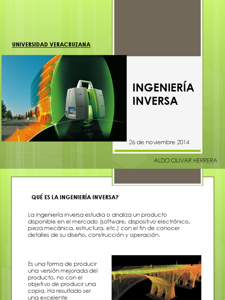 Ingeniería Inversa | PDF | Ingeniería | Diseño