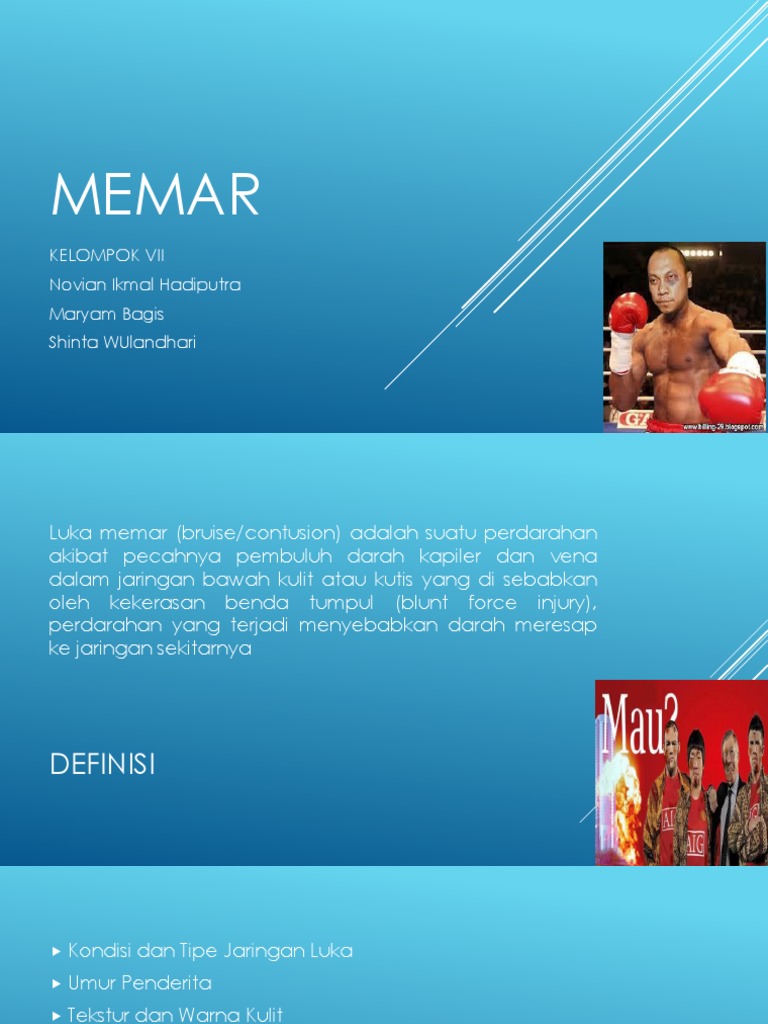 Faktor dan Mekanisme Luka Memar | PDF