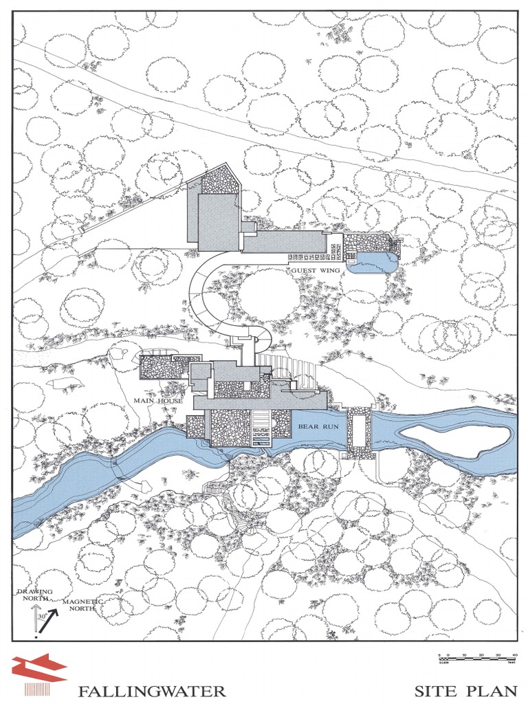 Falling Water House Plan