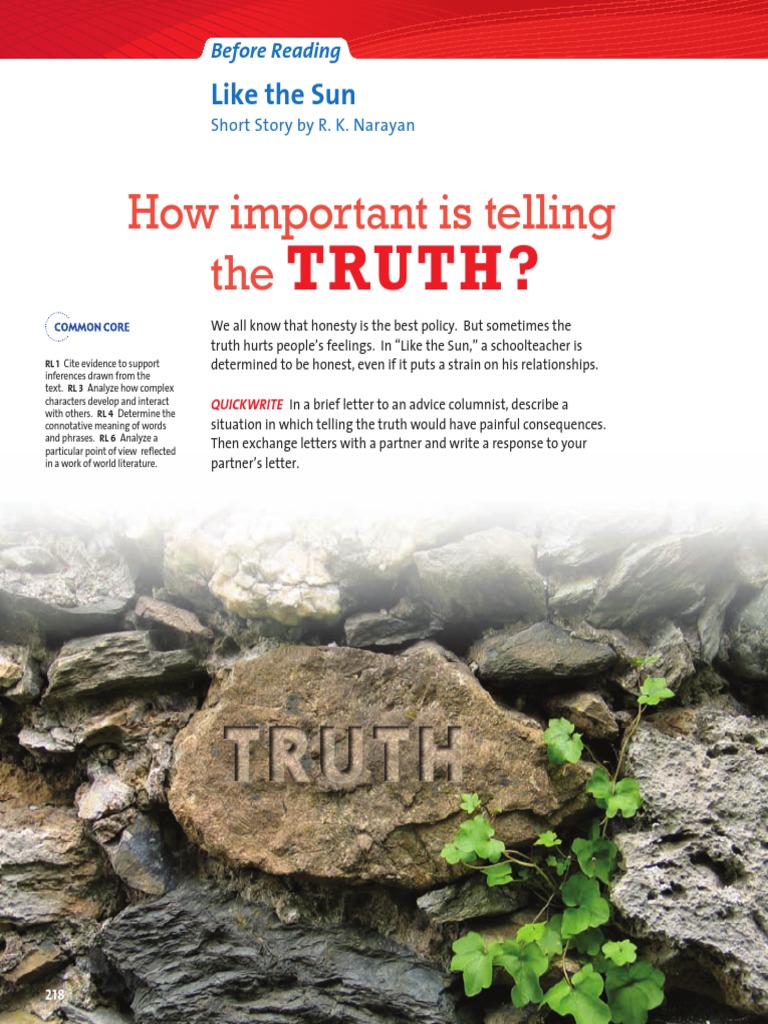 Short Story Like The Sun by R K Narayan | Download Free PDF ...